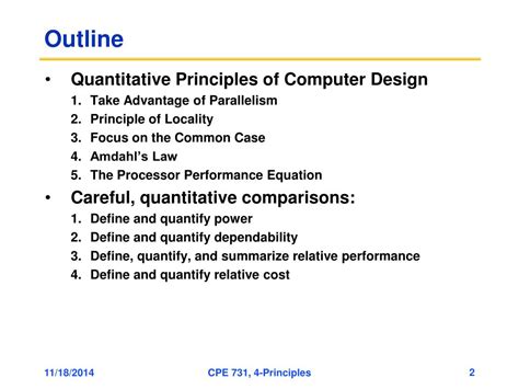 ppt cpe 731 advanced computer architecture 4 quantitative