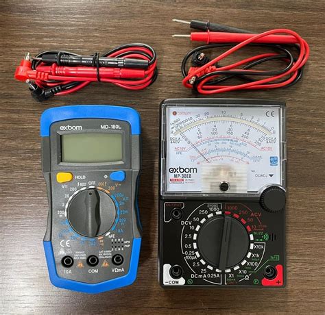 Multímetro Digital Profissional Multimetro Analogico 20 M Frete Grátis