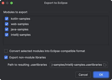 将 Intellij Idea 项目导出到 Eclipse Intellij Idea 文档