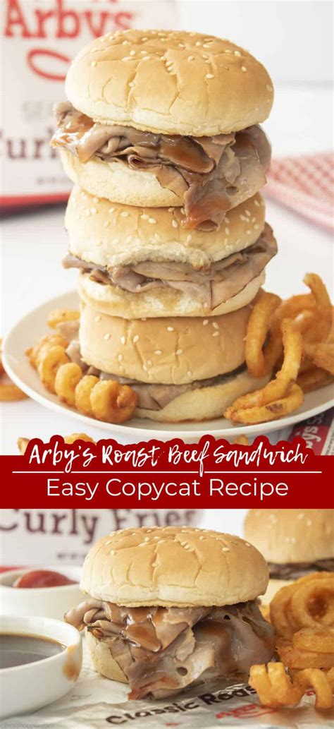 Copycat Arbys Roast Beef Sandwich Cincyshopper