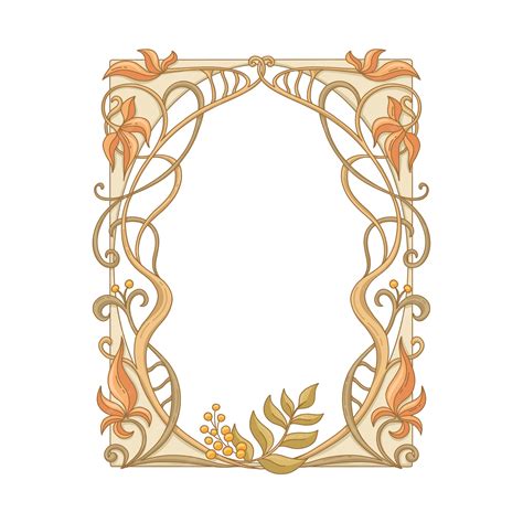 Art Nouveau Border