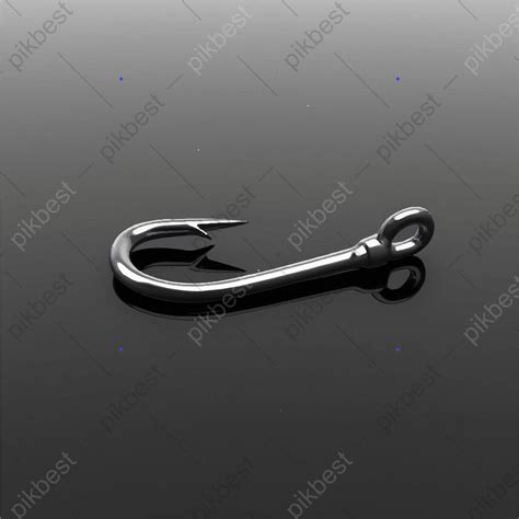 Single Barbless Fishing Hook Backgrounds Eps Free Download Pikbest