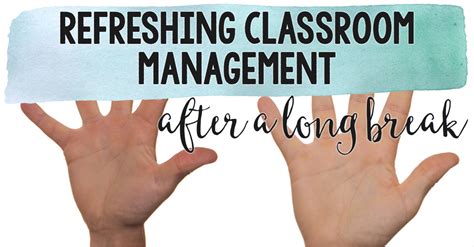 Student Led Timeout Strategy For Classroom Management