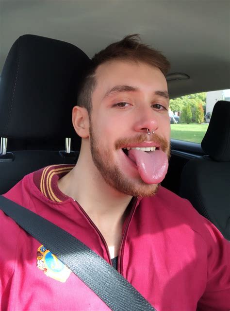 Guy With Tongue Out