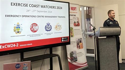 Acmc Supports Eoc Management Training In The Solomon Islands Acmc