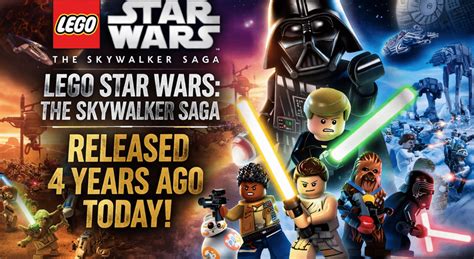 Lego Star Wars The Skywalker Saga Released 4 Years Ago Today