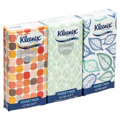 Tissues Pocket Pack 9 Tissues