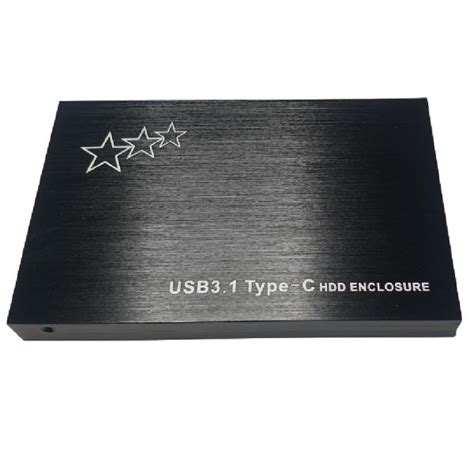 Rack Hdd Extern Nelbo Usb Type C De Sata Iii Laptop Retail Cablu Si Husa Protectie