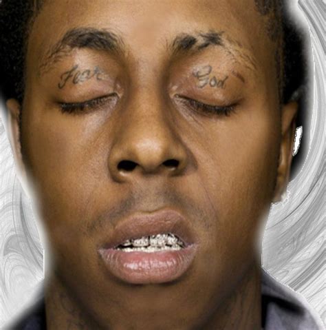 Lil Wayne Teardrop Tattoo