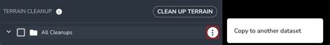 how to make a copy or delete terrain cleanups propeller aero