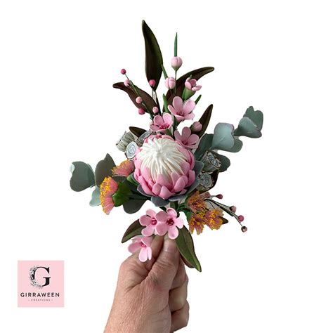 Sugar Protea Mixed Native Flower Spray