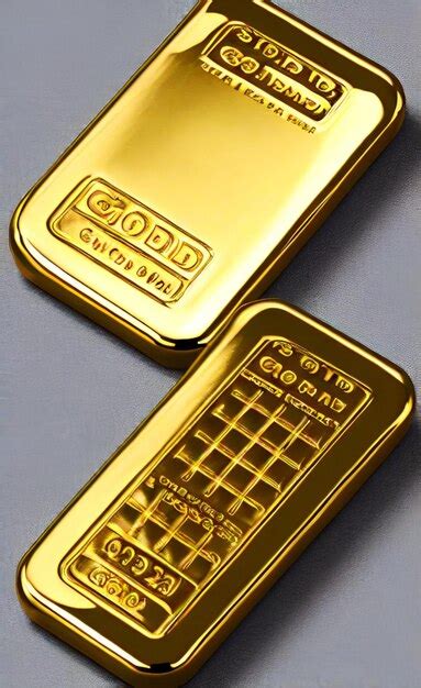 Premium Photo Gold Ingot