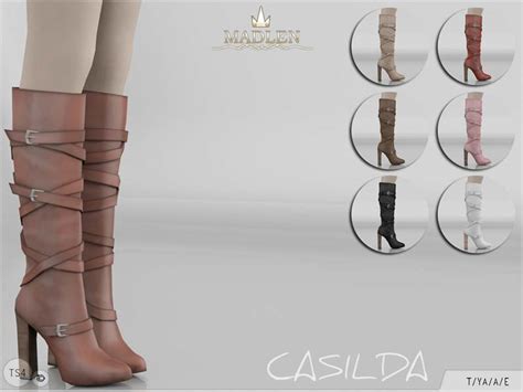 Скачать мод "Сапоги "Casilda"" для Симс 4 бесплатно