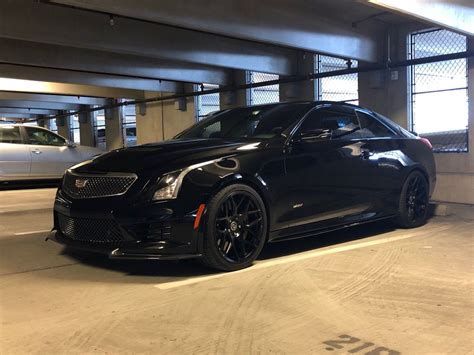 Cadillac Ats V Black Hre Ff01 Wheel Front