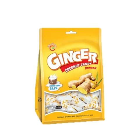 Bon Bon Ginger Coconut Candy 250g Sweet Zone