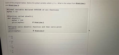 Solved Consider The Following Function Definition Def Foo Chegg
