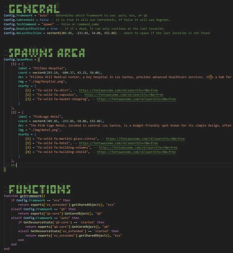 QB ESX Spawn Selector FiveM Releases Cfx Re Community
