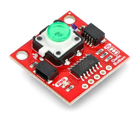 Qwiic Button Green LED SparkFun BOB Botland Robotic Shop