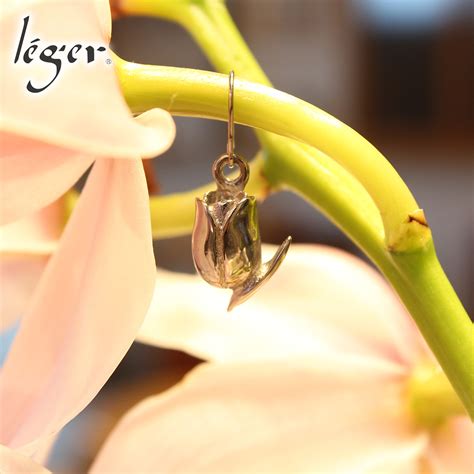 純チタン ピアス チューリップ フック 6mm｜leger レジエ Pf299pair