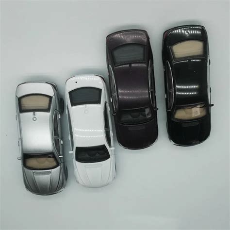 Model Train Accessories 50 Piece N Scale Model Car Set 1150 Scale