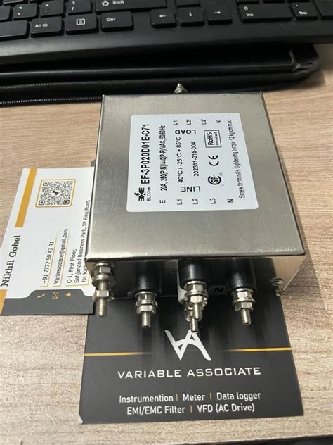 Rfi Emi Filter 440v Ac At ₹ 1001piece In Ahmedabad Id 2853455413712