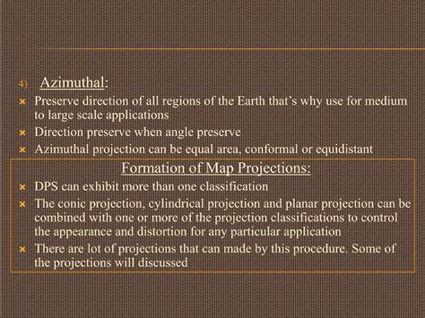 Gis Map Projection Pptx 3 D Graphics Computer Software And Applications