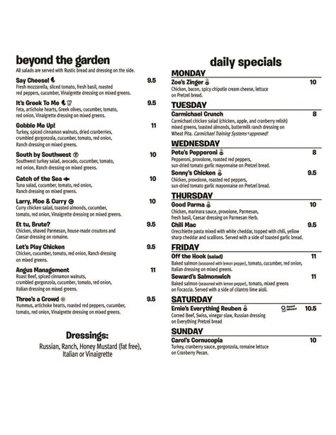 Beyond Bread Restaurant Snapshot