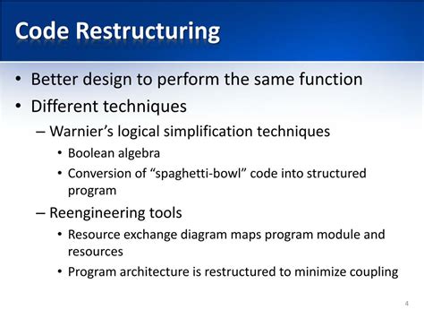 Ppt Software Reengineering Seii Lecture 27 Powerpoint Presentation