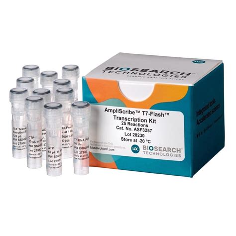 Ampliscribe™ T7 Flash™ Transcription Kit 25r Dnature