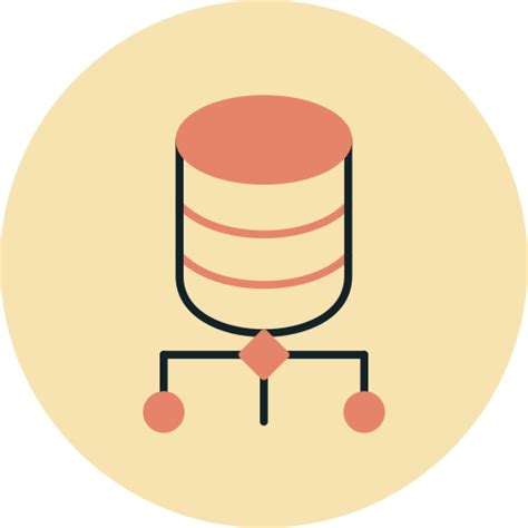 Server Generic Color Lineal Color Icon Server Generic Color Lineal Color Icon