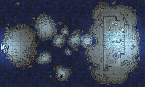Flesh Dimension Aboleth Temple And Asteroid Maps In Free Module For