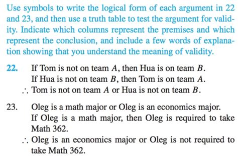 Solved Use Symbols To Write The Logical Form Of Each Chegg