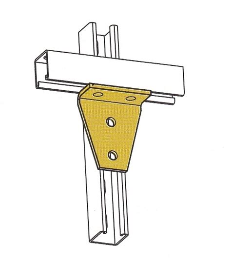 Gousset Cornière 4 Trous Symétrique