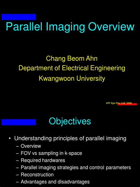 Parallel Imaging 2019 Pdf Medical Imaging Computer Vision
