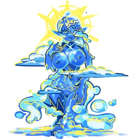 Rule 34 Breasts Cloud Cloudy Completely Naked Completely Naked Female