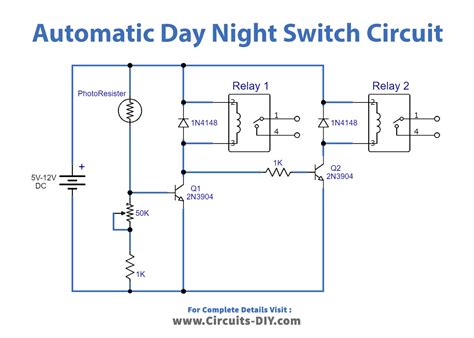 Simple Automatic Day Night Switch Using LDR