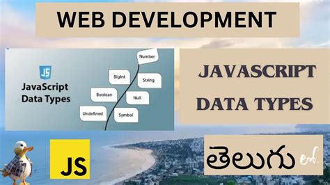 Web Development Javascript Data Types Detail Explanation In Telugu