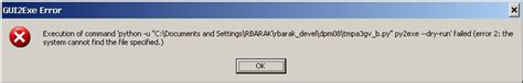 Py2exes Setuppy For A Wxpython Application That Incorporates A