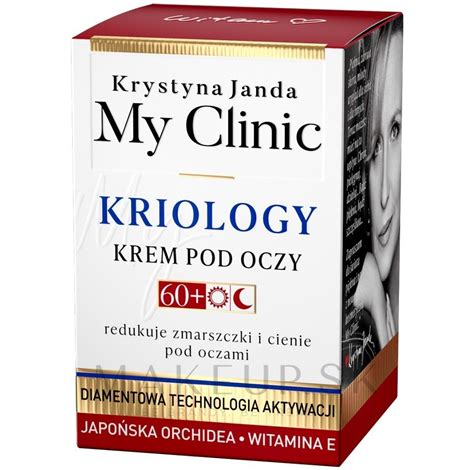Krém na oblasť okolo očí 60+ - Janda My Clinic Kriology Eye Cream 60 ...