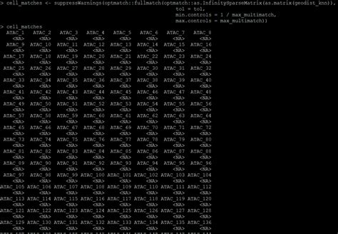 Determine Pairs Through Optimized Bipartite Matching Issue Buenrostrolab FigR GitHub