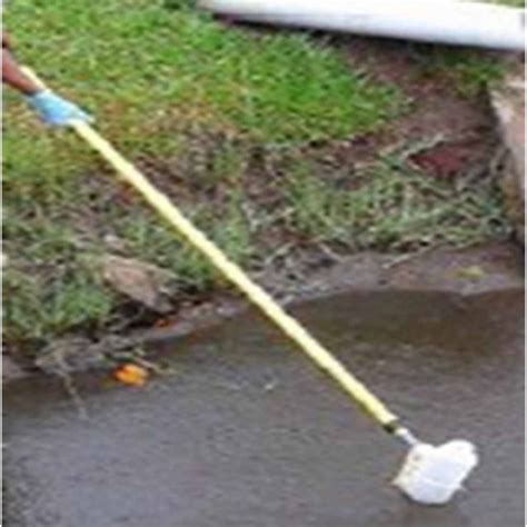 Handmade Sampling Stick Consisting Of A Pole With A Sterile Container