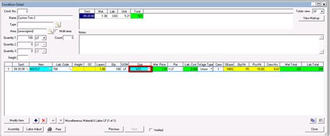 Using Miscellaneous Items As Templates In Quick Bid Qb On Center