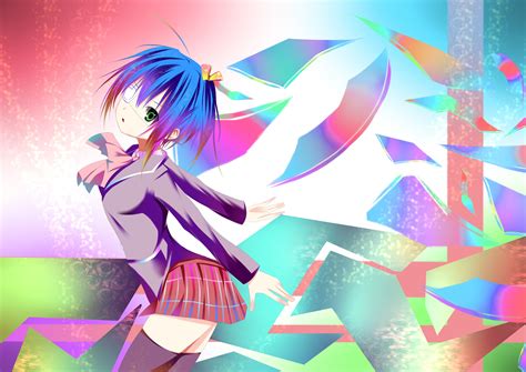 Love Anime Chunibyo And Other Delusions 4k Rikka Takanashi Hd Wallpaper