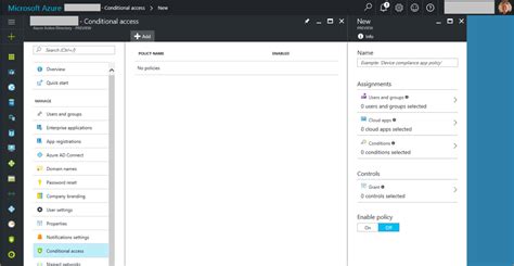 explaining conditional access and azure pass through authentication