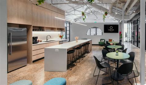 Communal Kitchen Shared Office And Coworking Space Melbourne