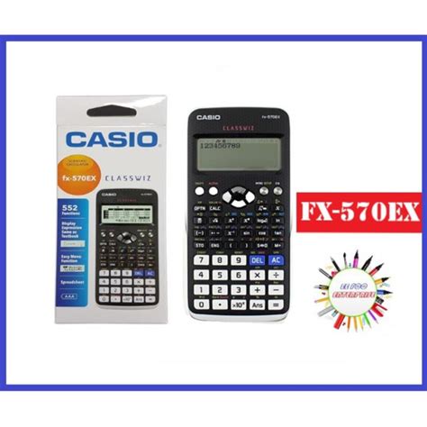 Casio Scientific Calculator Classwiz Newest Version Fx 570 Ex