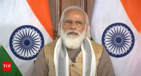 pm india on verge of world s ‘largest vaccination drive india news times of india