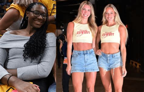 Look Sophie Cunningham Lexie Hull Serve Cowgirl Chic As Aliyah Boston