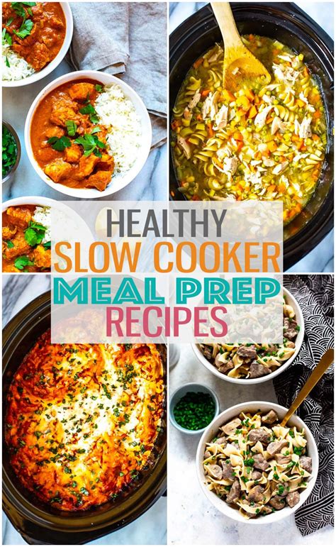 30 Healthy Slow Cooker Recipes For Meal Prep The Girl On Bloor