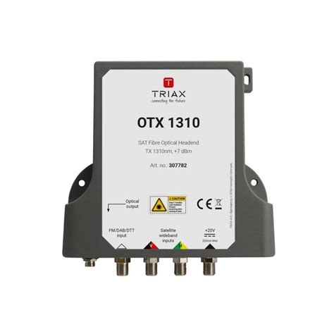 Triax Otx 1310 Kit Optical Headend 1310 Nm Lnb Broadband